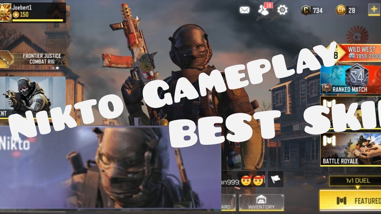 *NEW* Nikto SKIN Gameplay | COD Mobile - YouTube