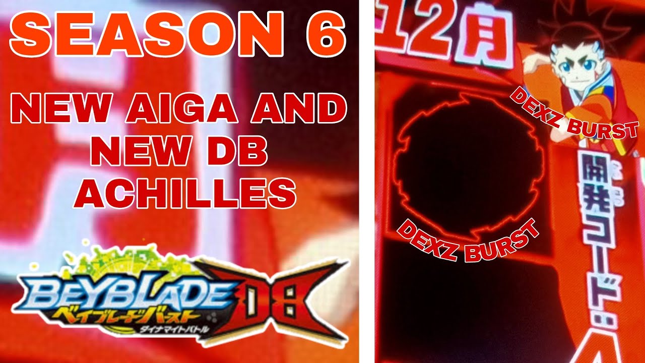 NEW DB AIGA AND NEW DB ACHILLES | Beyblade burst Dynamite battle - YouTube