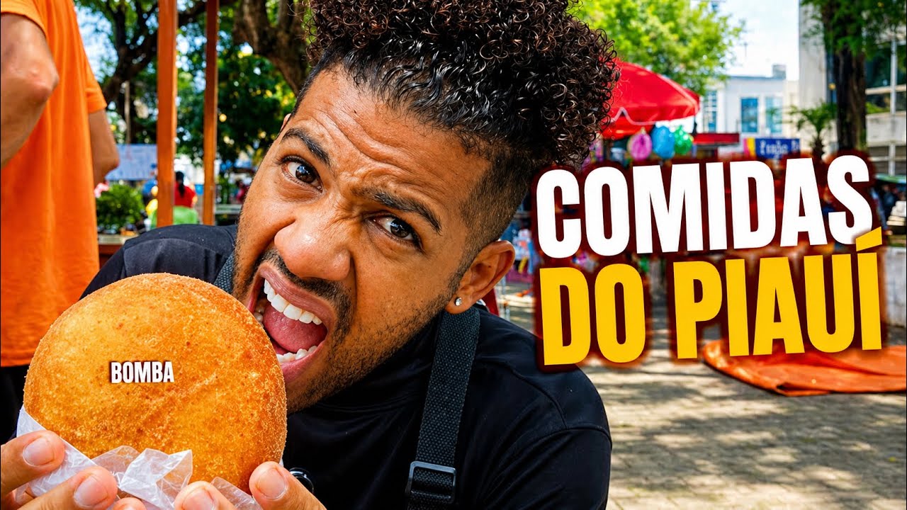 Provando COMIDA DE RUA no Piauí Teresina - YouTube