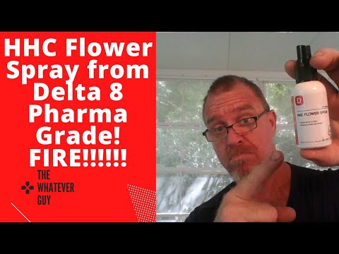 HHC Flower Spray from Delta 8 Pharma Grade! FIRE!!!!!! - YouTube