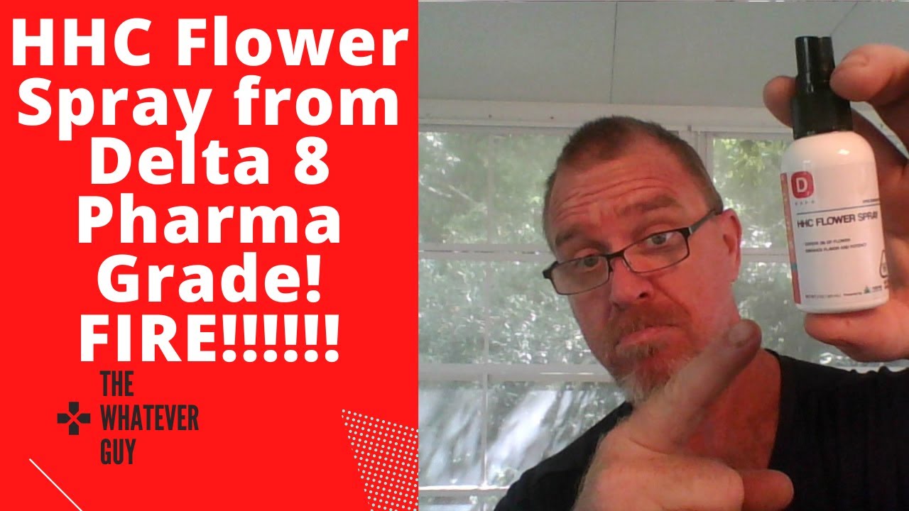 HHC Flower Spray from Delta 8 Pharma Grade! FIRE!!!!!! - YouTube