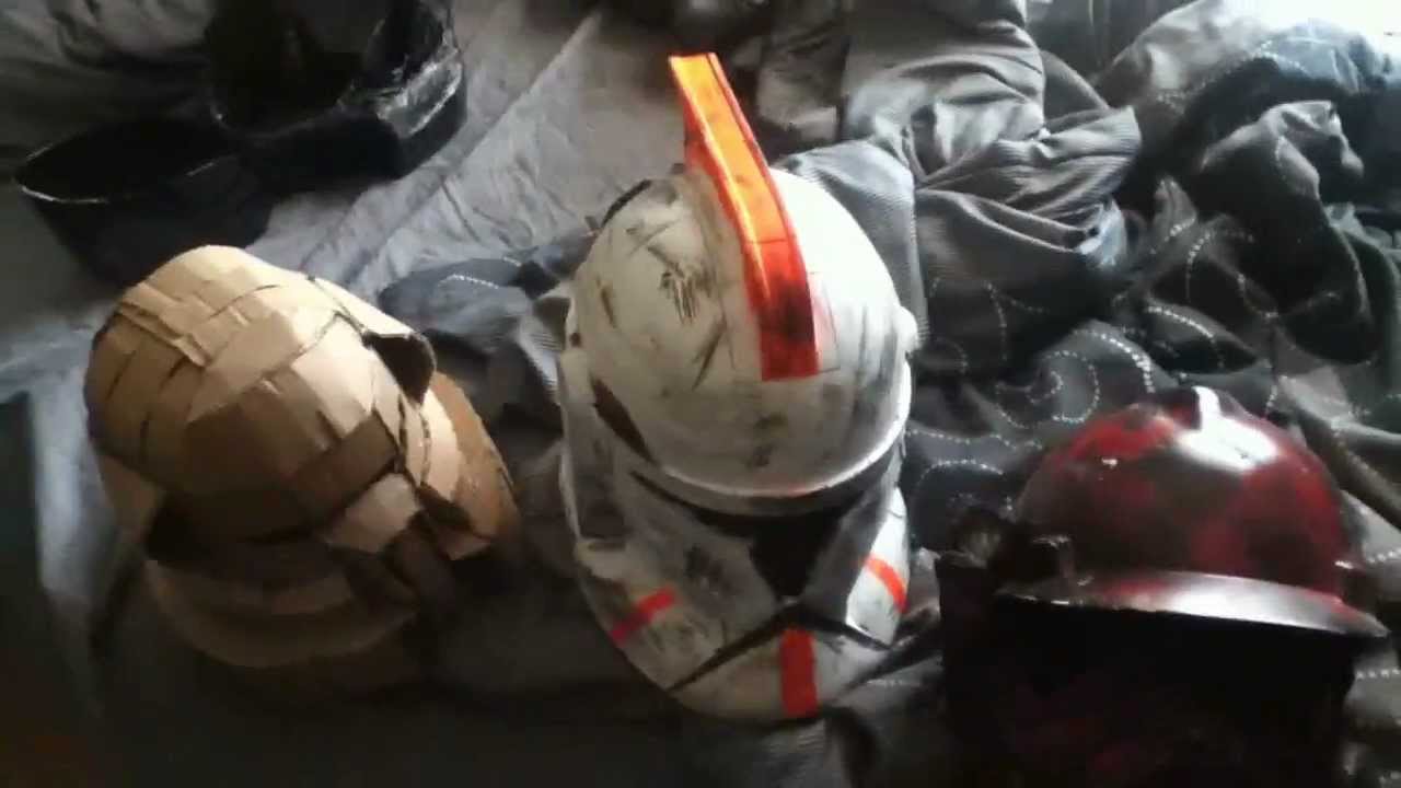 My Homemade Helmet Collection Update! - YouTube