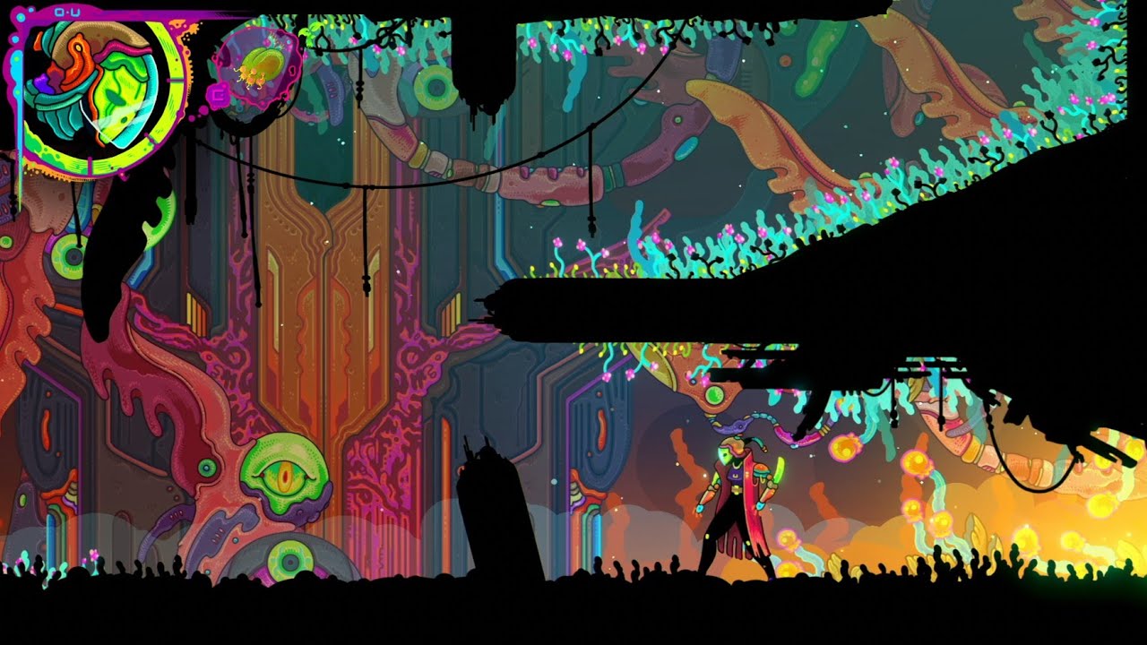 Ultros. Trippy psychadelic metroidvania! PS5 60FPS gameplay #gaming # ...