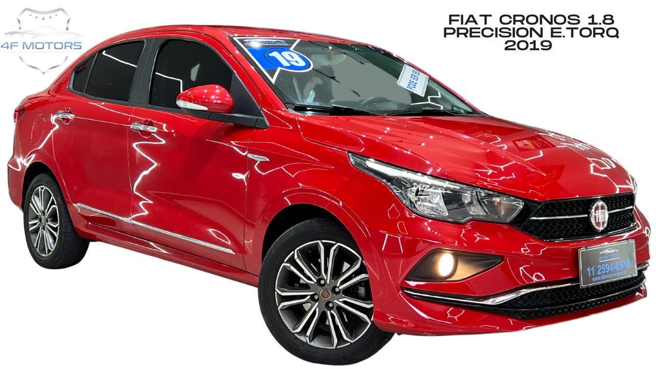 Fiat Cronos Precision 1.8 2019 @4fmotors BAIXO KM !!! - YouTube