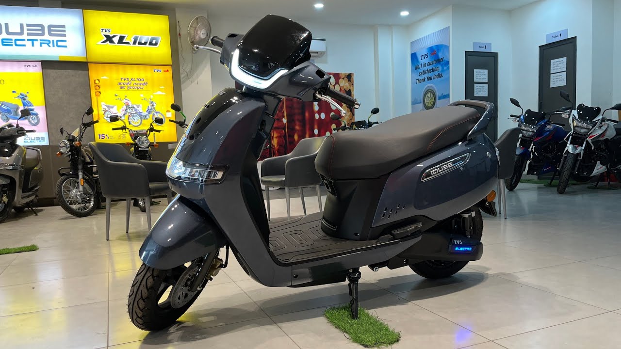 TVS Iqube S Electric Scooter Full Review 🔥 | Price | Range | Features ...