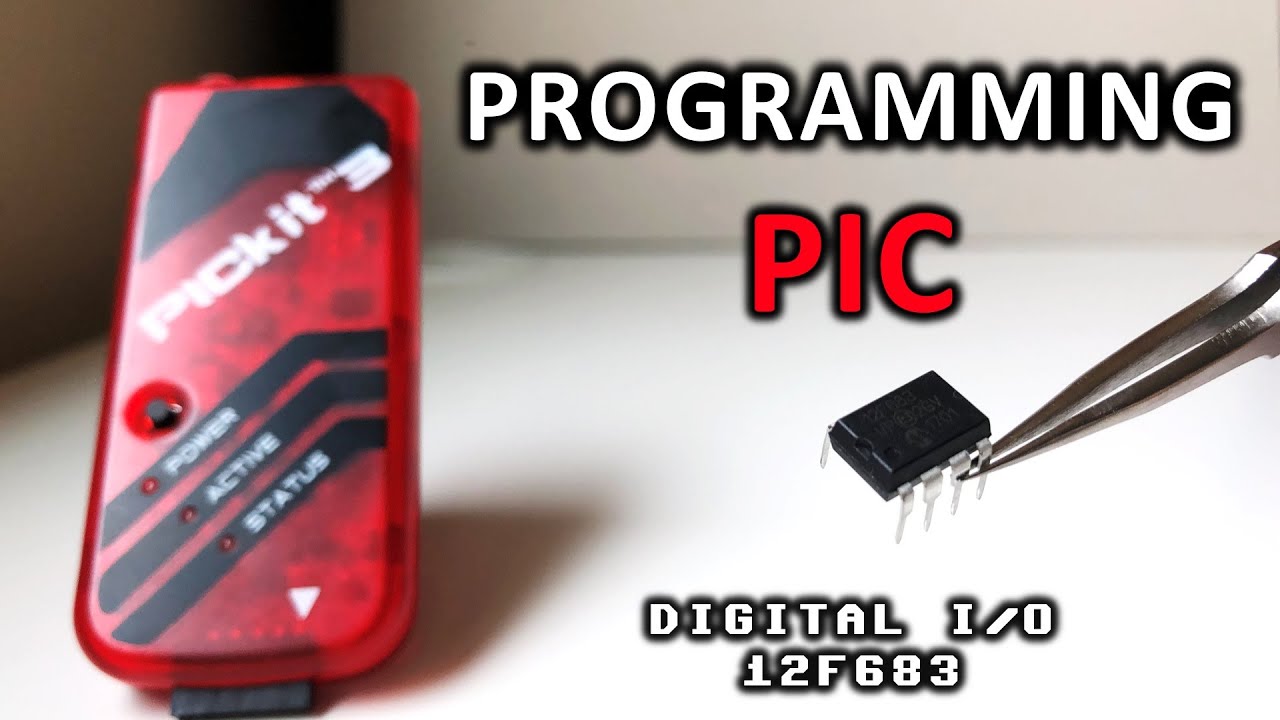 PIC Microcontroller & Digital I/O - YouTube