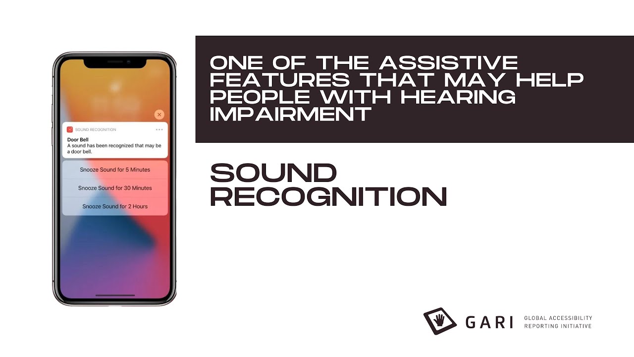 One of the Assistive Features that may help people with hearing ...