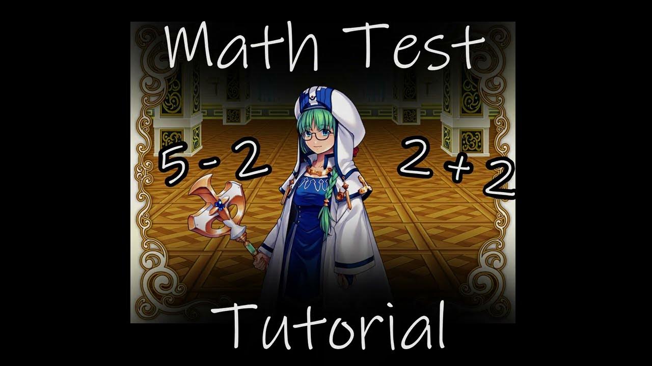 How to make a Math Minigame in RPG Maker MV/MZ (No Plugin) - YouTube