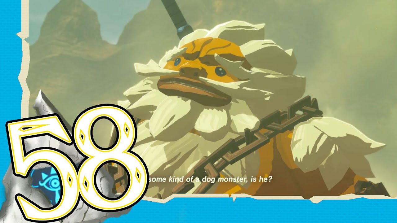 The Legend of Zelda Legacy: Breath of the Wild - 58 - Daruk and the Dog ...