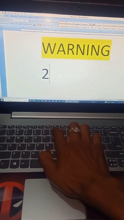 WORD TRICKS ⚠️ #computer #shortcutkeys #windows #keyboardshortcuts #youtubeshorts# ...