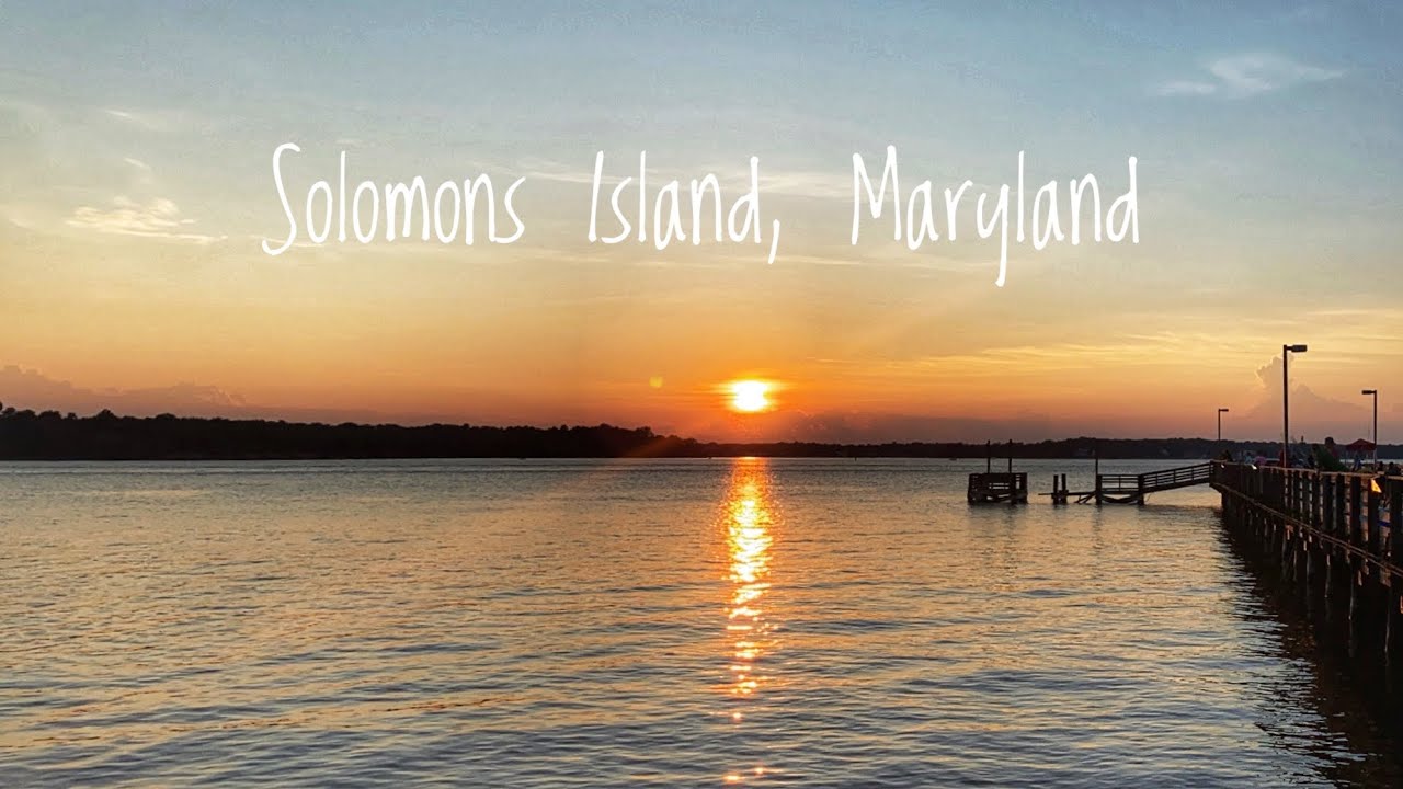 CAMPING AT SOLOMONS ISLAND MARYLAND - YouTube