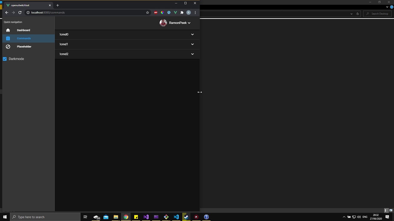 Vuetify responsive navbars - YouTube