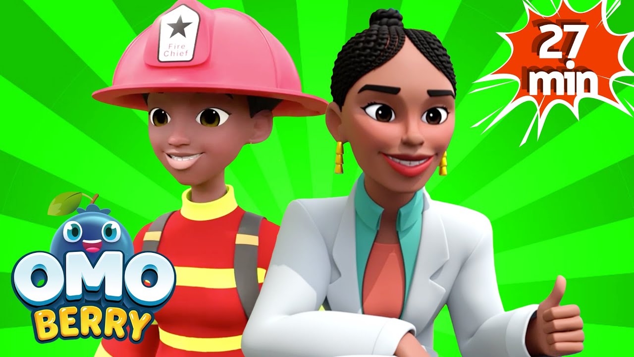 Let’s Celebrate Everyday Heroes | Original Songs for Kids | OmoBerry ...