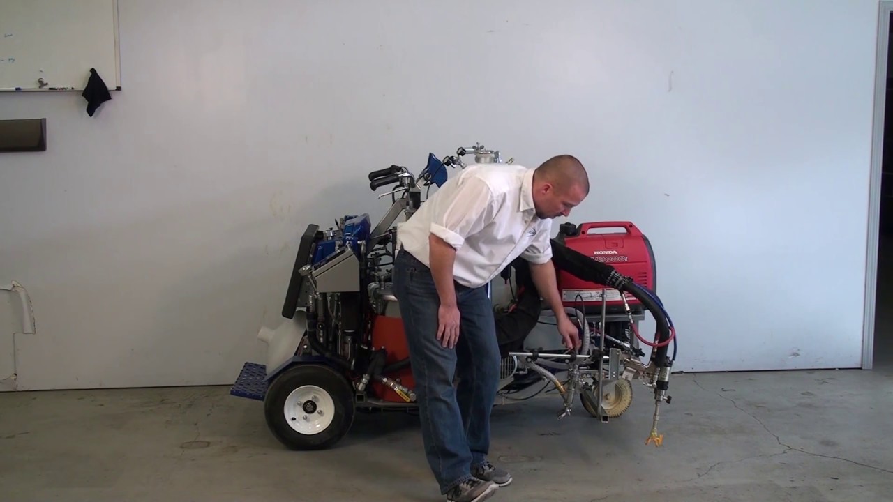 EnDiSys 2:1 Heated Linelazer Line Striper Instructional Video - YouTube