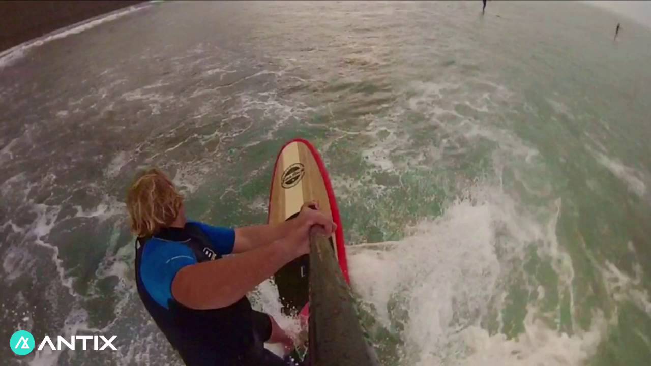 Near Lightening Strike Surfing Fatstick Sup kimmeridge Dorset reefs ...