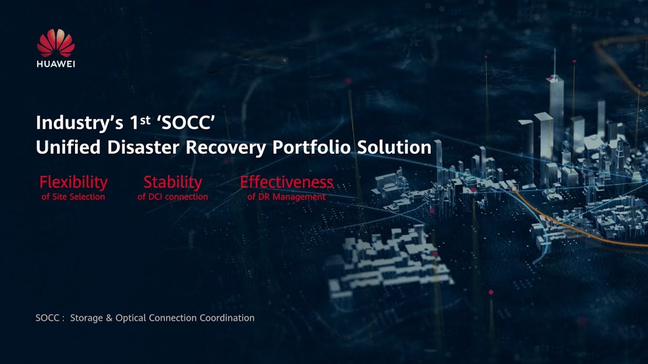 Unified DR: Flexibility of Site Selection Stability of DCI connection ...