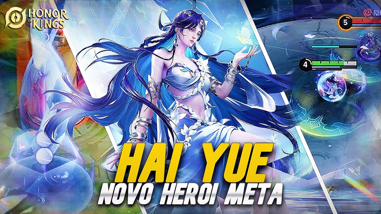 HAYA É MUITO FORTE! CONFERINDO A GAMEPLAY DO NOVO HERÓI HAYA (HAI YUE ...