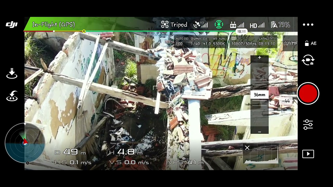 Mavic 2 Zoom. Modo Tripod para Inspeções. Dji Go 4. Sensores de ...