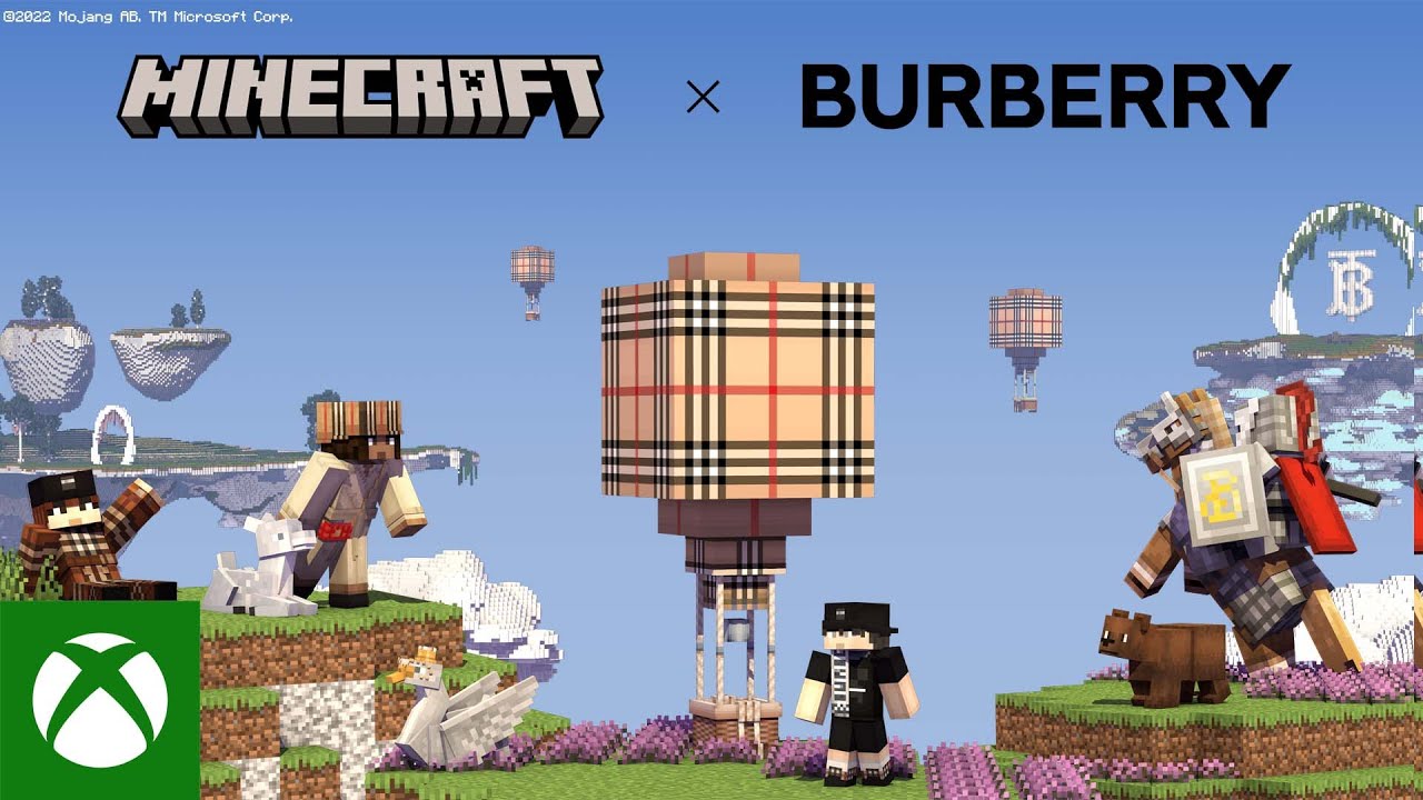 Minecraft x Burberry: Freedom to Go Beyond - YouTube