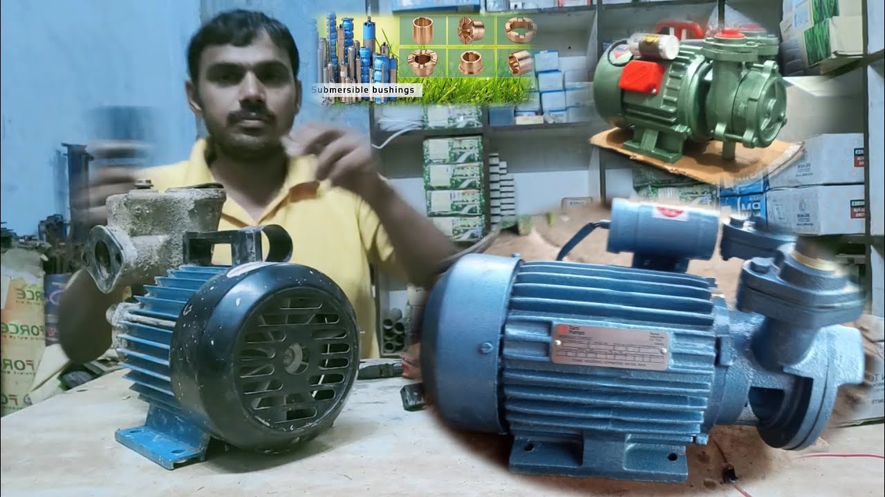 How to change capacitor of Tulu Pump - YouTube