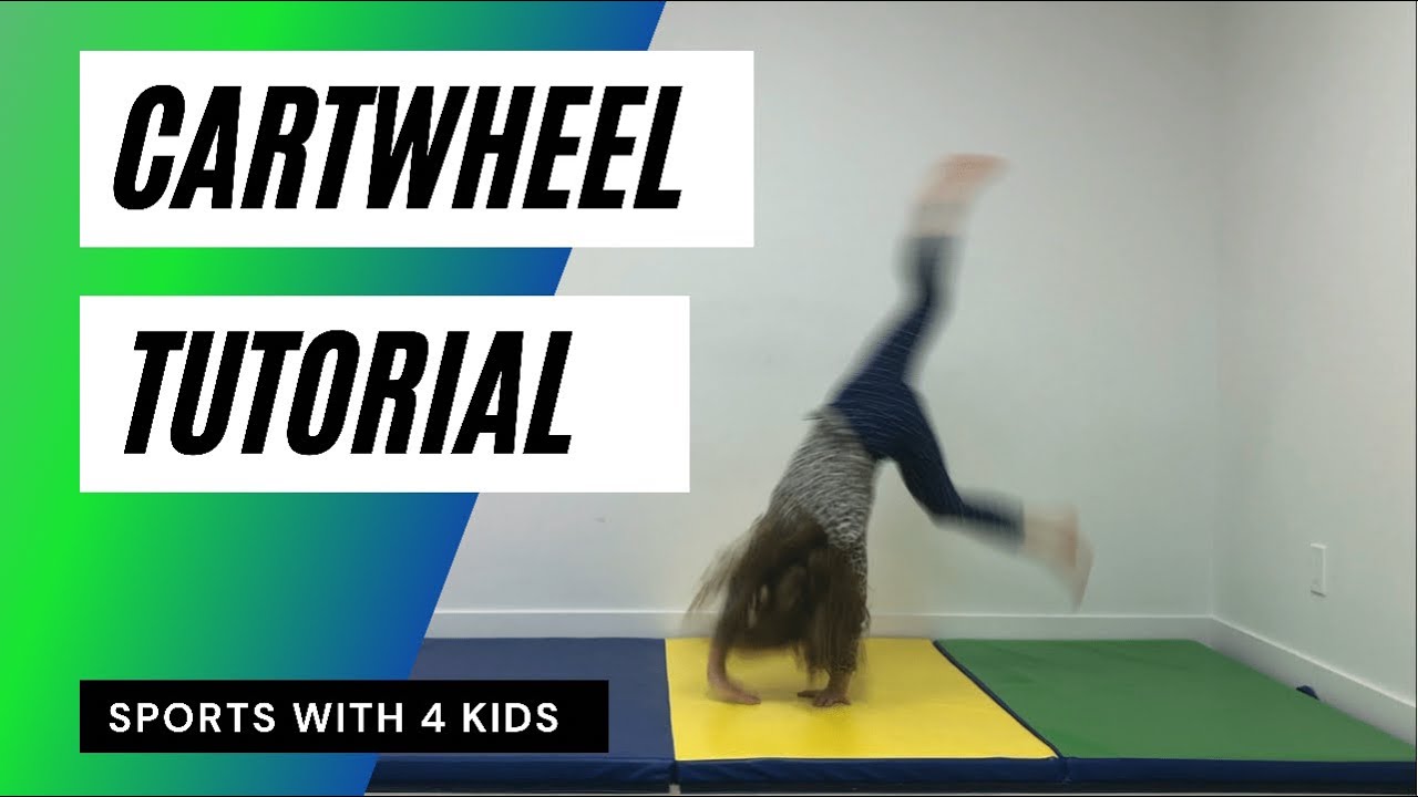Cartwheel easy tutorial for beginners to learn basics of gymnastic ...
