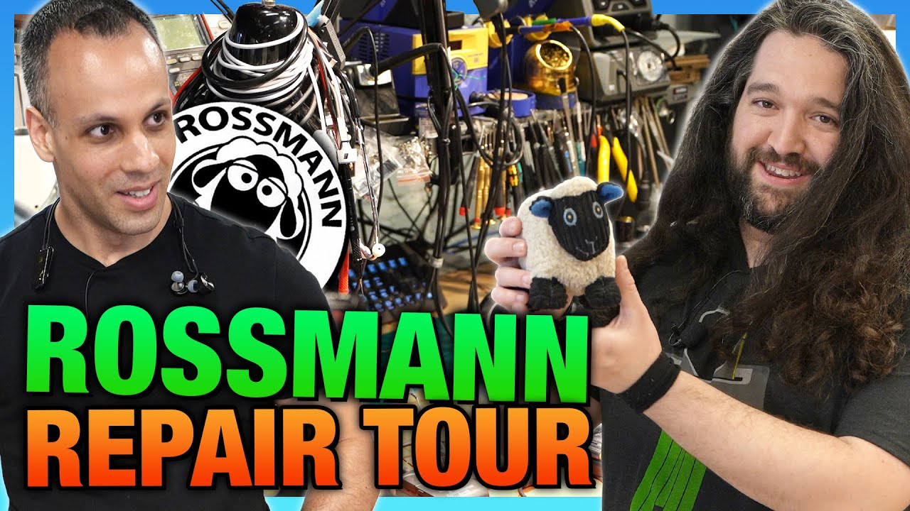 Fix Broken Things. Louis Rossmann Repair Shop Tour - YouTube