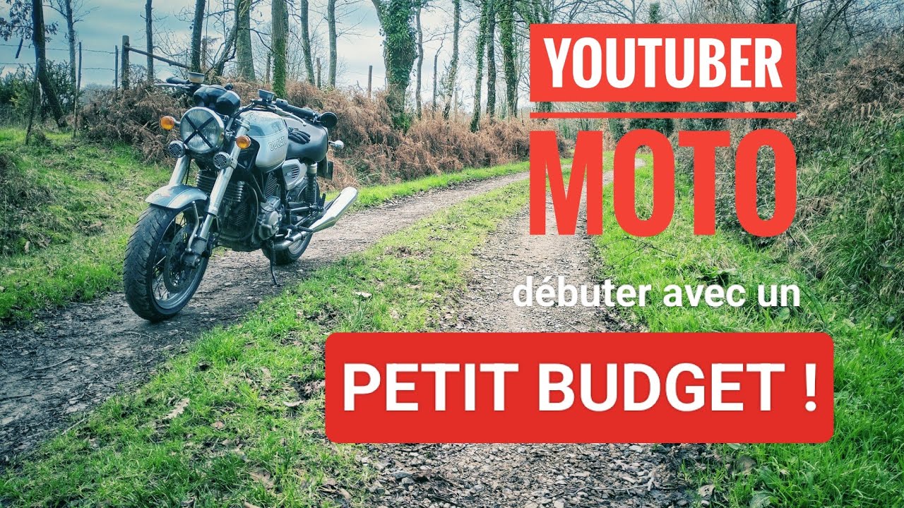 YOUTUBER MOTO débuter avec un PETIT BUDGET ! - YouTube