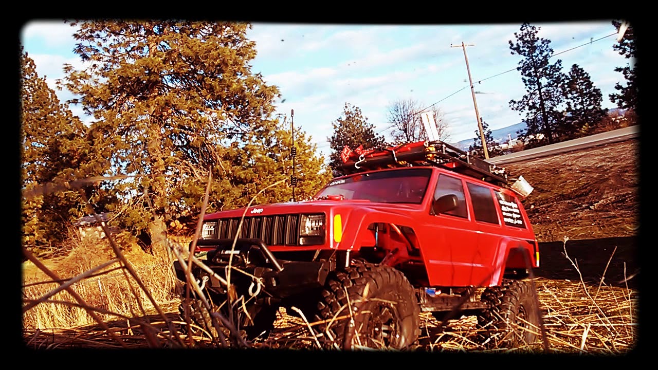 Traxxas trx4 jeep Cherokee - YouTube