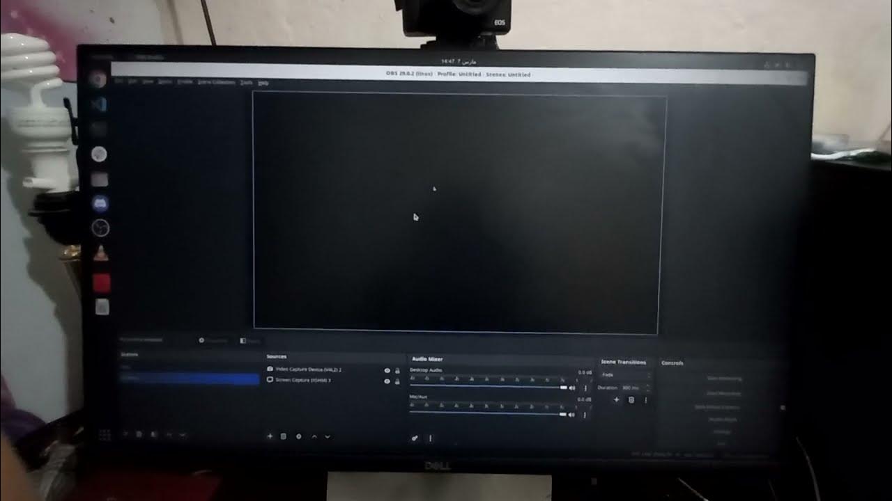 Fix black screen cursor OBS studio on Ubuntu - YouTube