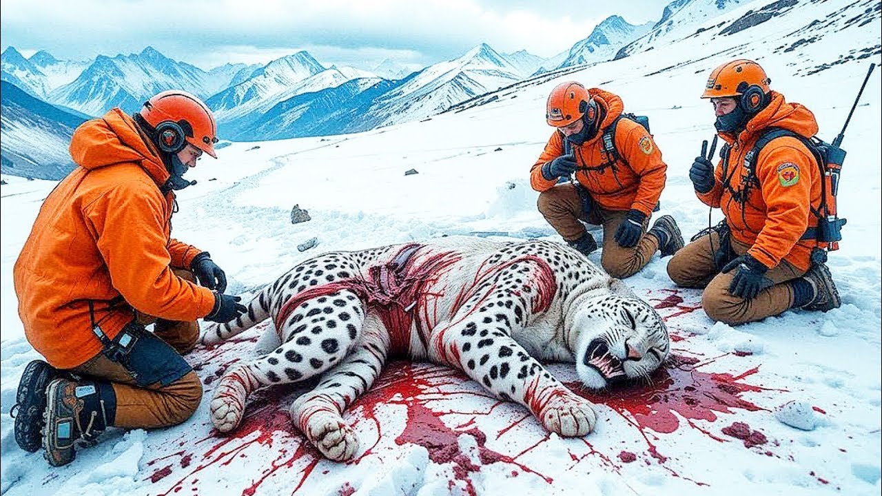 "Incredible Snow Leopard Rescue: From Injury to Freedom | Wildlife ...