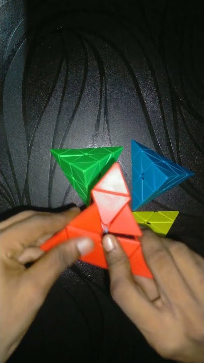 Pyraminx Cube Ka Force Cube #shorts #cubing - YouTube