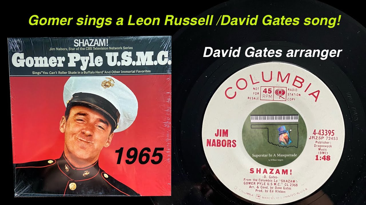 Shazam! David Gates Gomer Pyle Leon Russell 1965 - YouTube