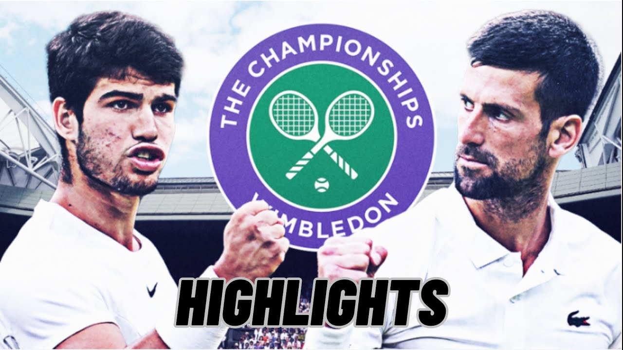 ALCARAZ vs DJOKOVIC WIMBLEDON FINAL HIGHLIGHTS | IMPORTANTPOINTS | # ...