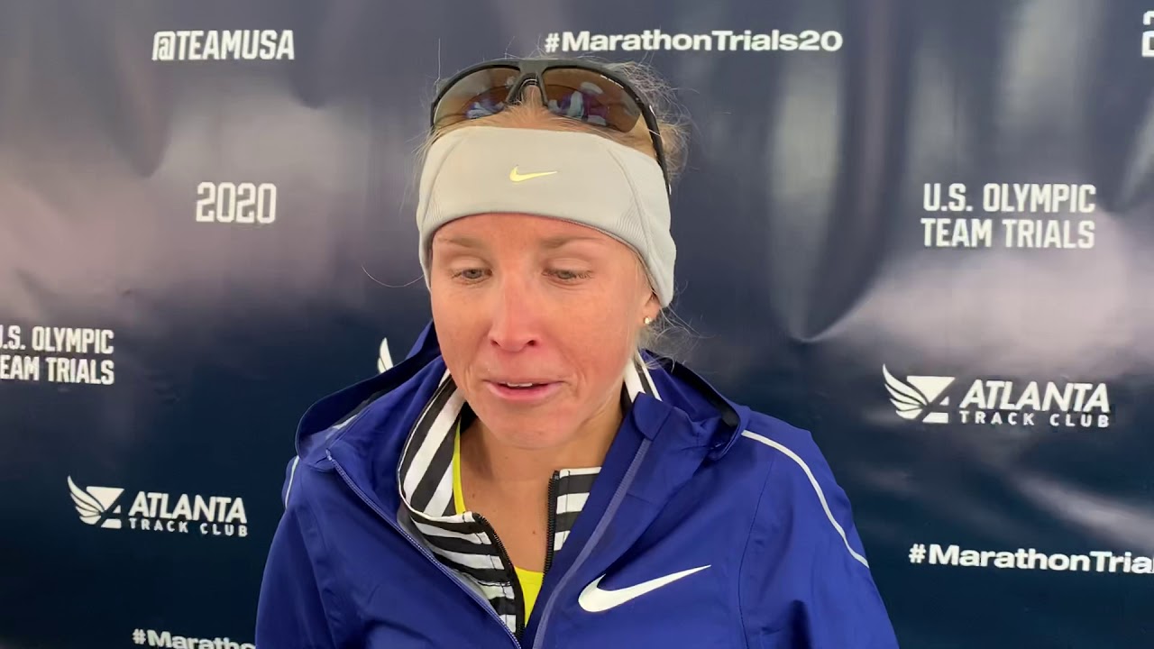 Jordan Hasay after 2:37:57 26th place finish at 2020 Olympic Marathon ...