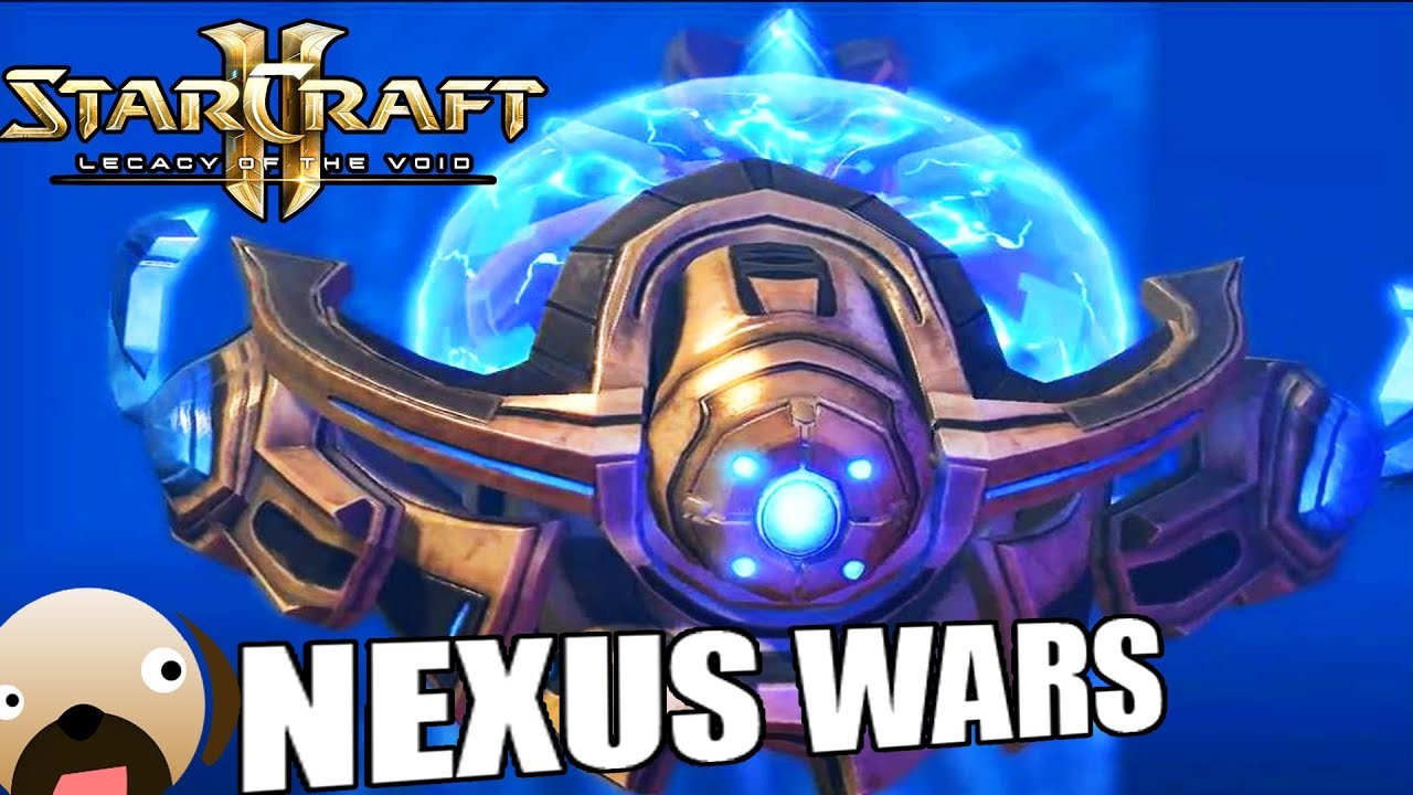 SENTRY INVASION! Massive Sentry Push - Nexus Wars Starcraft 2 mod - YouTube