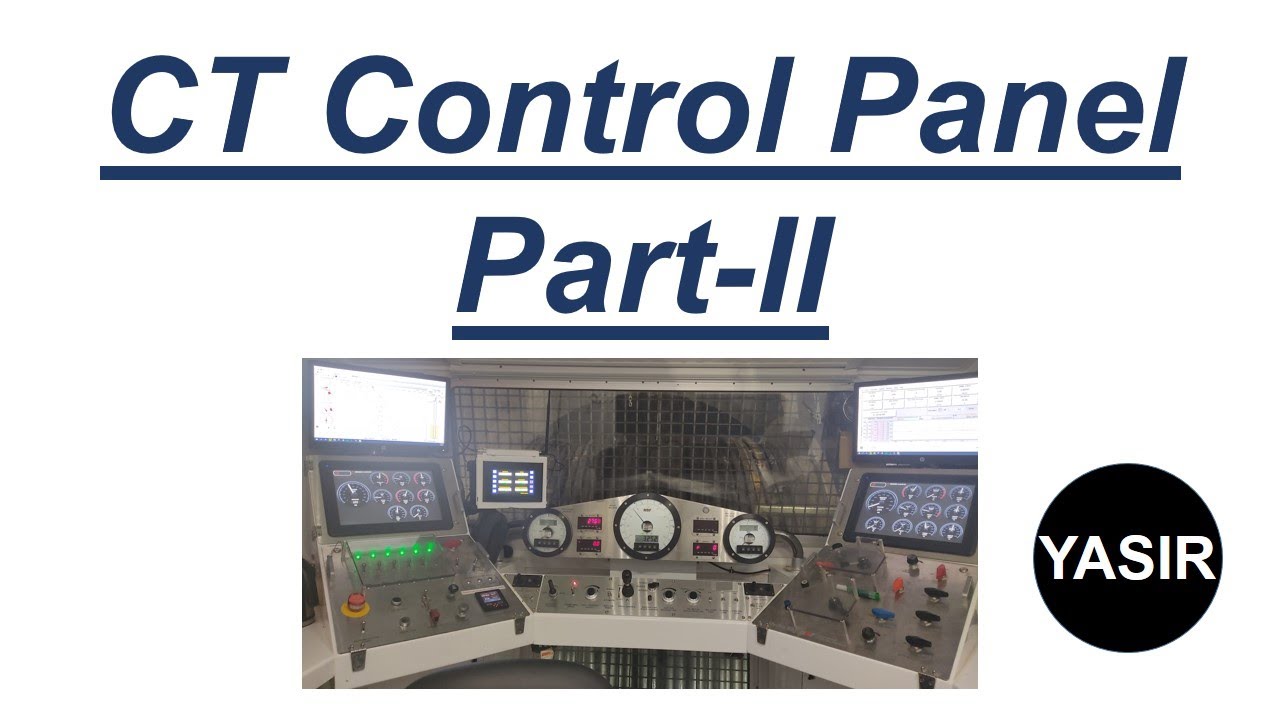 62 - Major Sections of CT Control Panel Part-II by Yasir Ali - YouTube