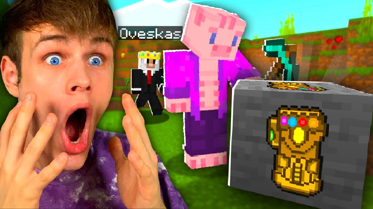 Minecraft Manhunt, ale RUDY jsou EXTRÉMNÍ! @Oveskas - YouTube