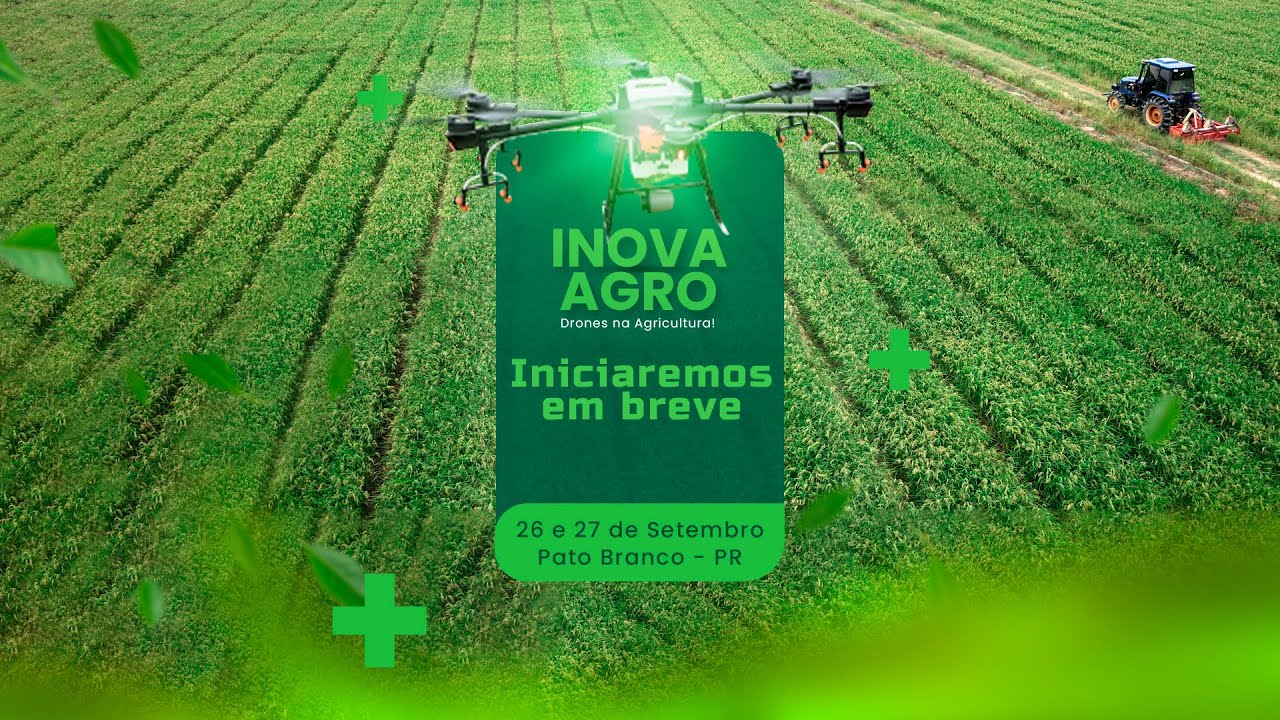 INOVA AGRO - DRONES NA AGRICULTURA - Dia 01 - YouTube