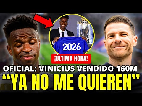 🚨 OFICIAL: VINICIUS JR ABANDONA EL MADRID EN VERANO POR 160 MILLONES Y YA TIENE NUEVO DESTINO