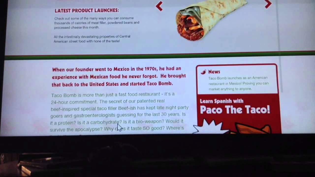 Learn spanish with paco the taco! - YouTube