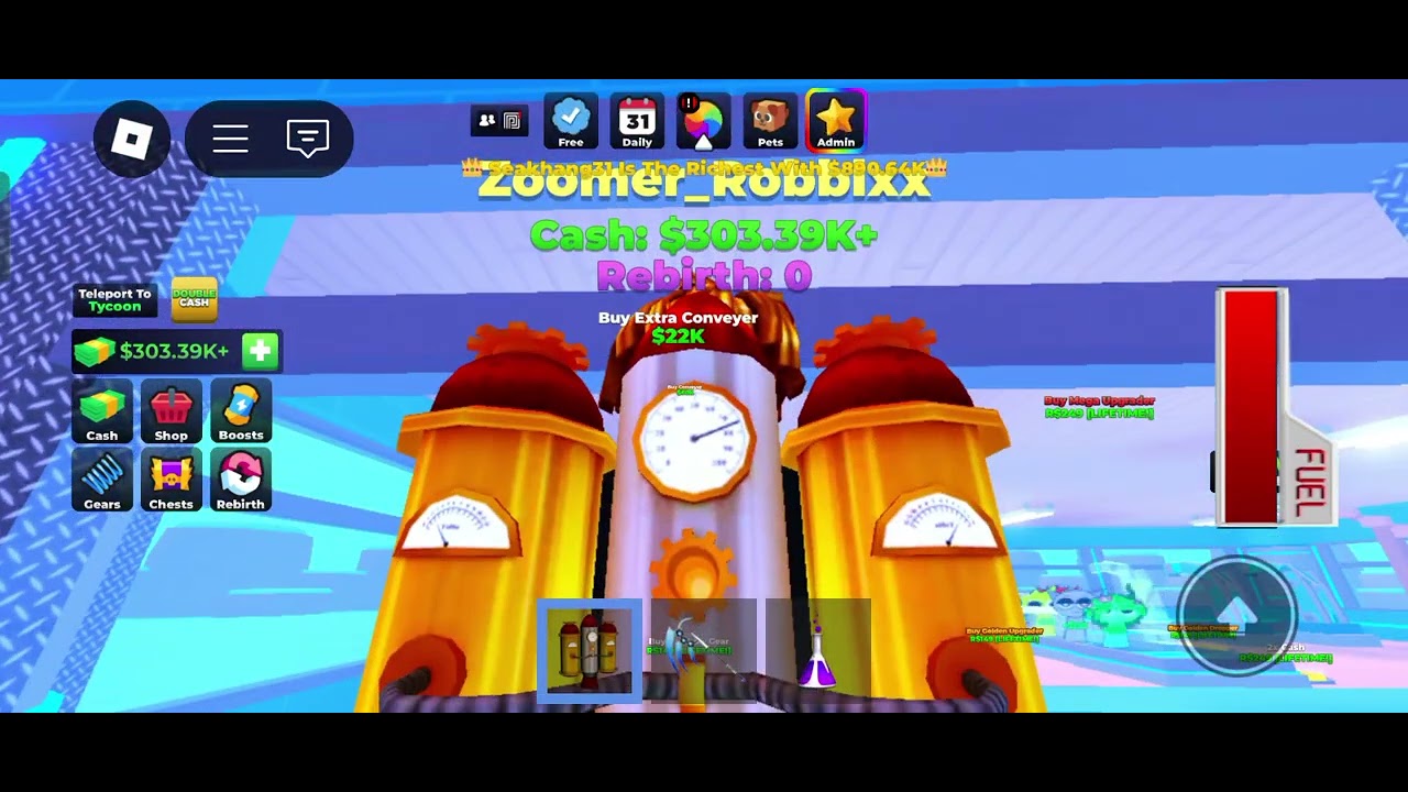 Playing Roblox Too in Sprunki Tycoon But Swapped Color Tycoon - YouTube