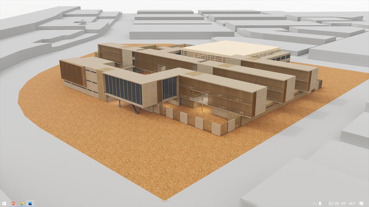 Recorrido virtual render maqueta - YouTube
