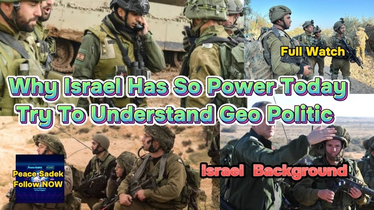 Why Is**rael Has So Power Today | Is**rael Full Background @peacesadek ...