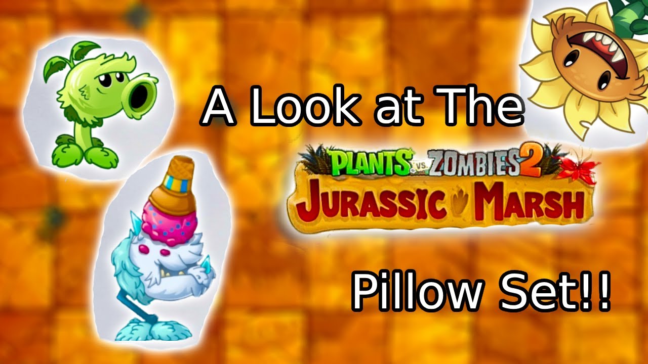 A Look at The Worldmax Jurassic Marsh Pillow Set!! - YouTube