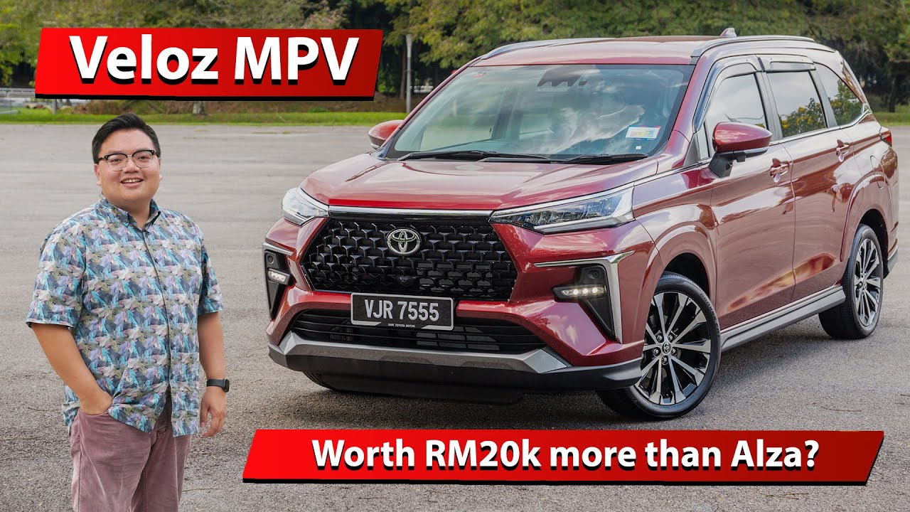 2023 Toyota Veloz Malaysian review - RM95k, worth it over Alza? - YouTube