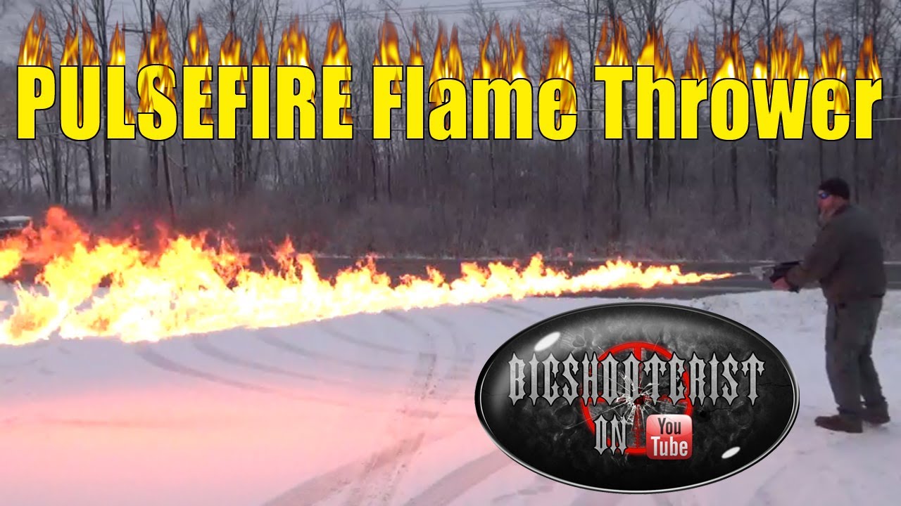 PulseFire Flame Thrower Introduction - YouTube