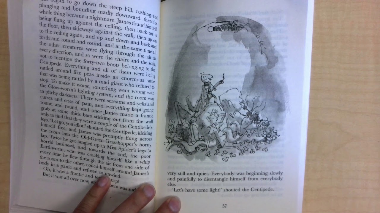 Chapters 15, 16, 17 of James and the Giant Peach - YouTube