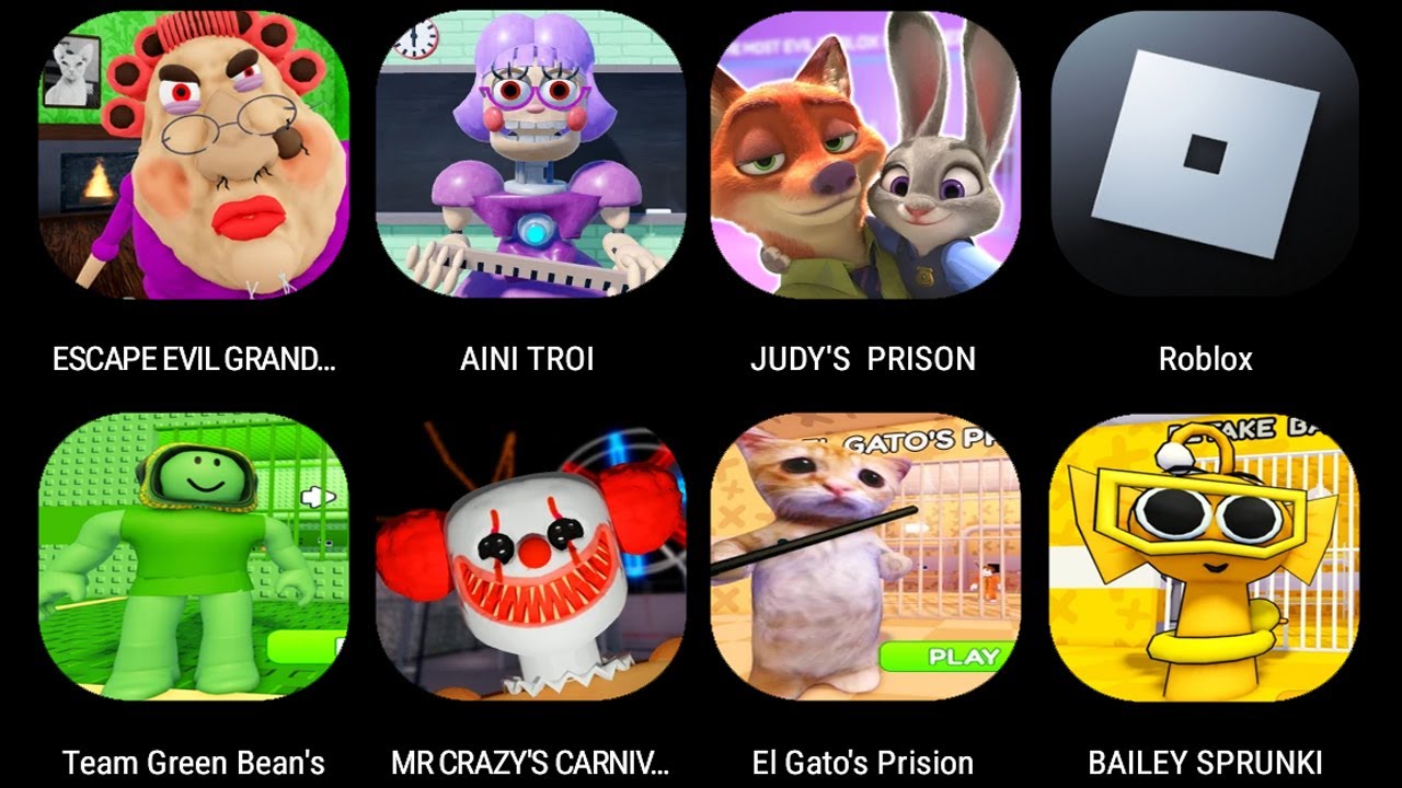 ESCAPE EVIL GRANDMA,Escape Miss Ani-Tron's Detention,JUDY'S PRISON,TEAM ...