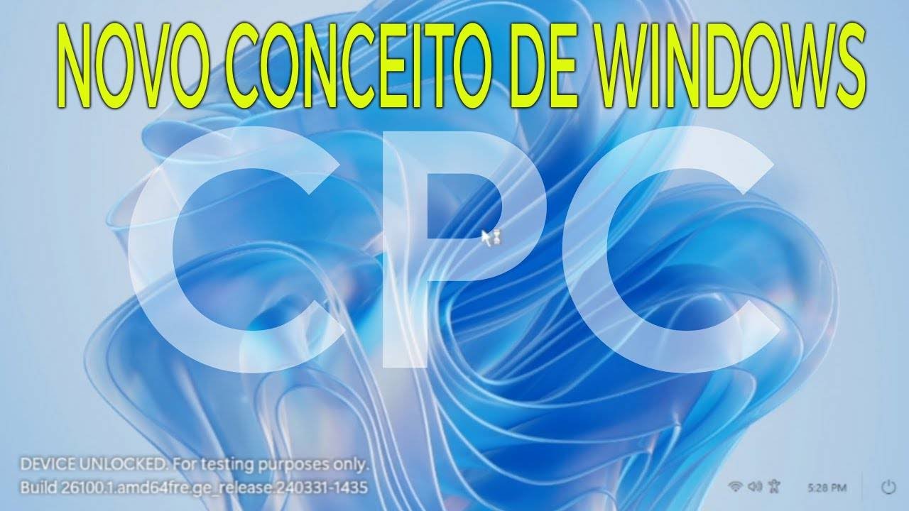 Novo Windows CPC/NXT - YouTube
