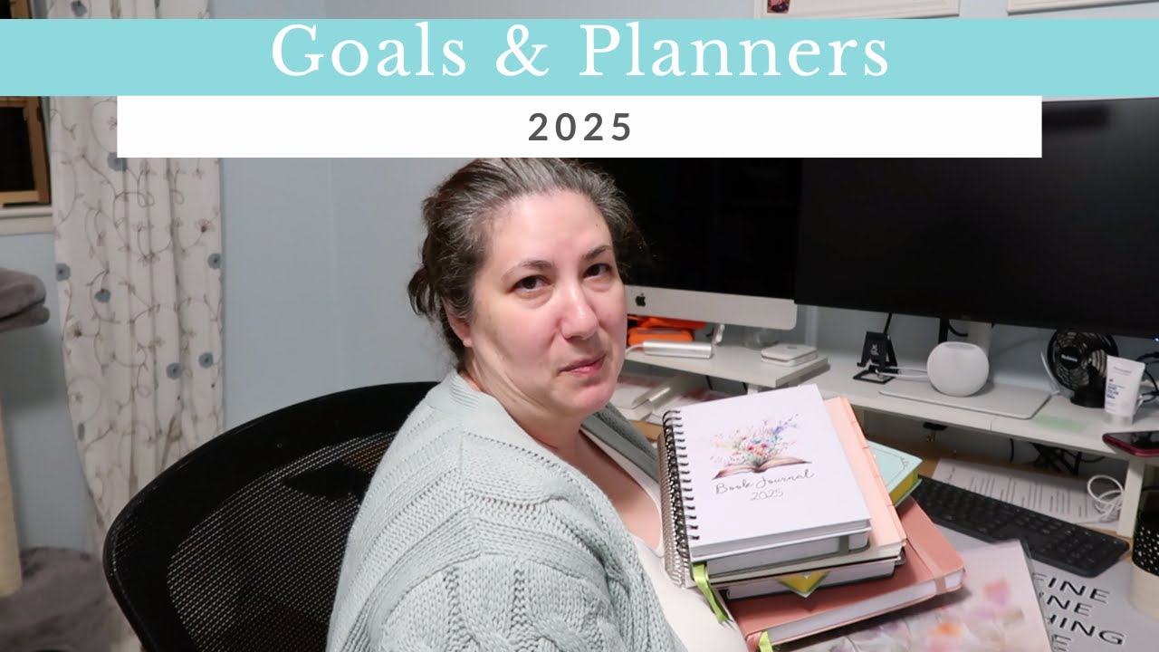 My 2025 Goals, Planners and Journals - YouTube